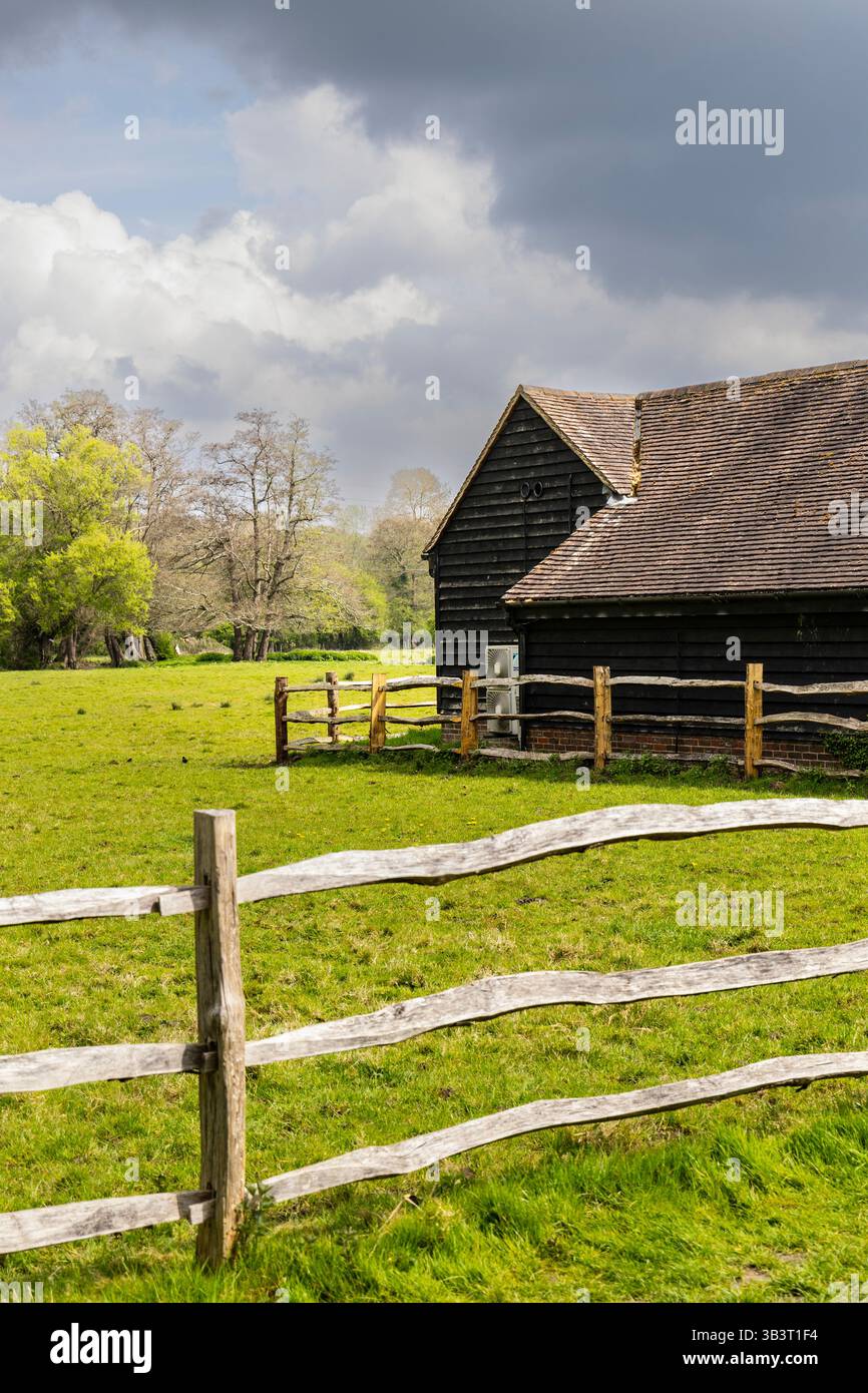 Wooden castle england hi-res stock photography and images - Alamy