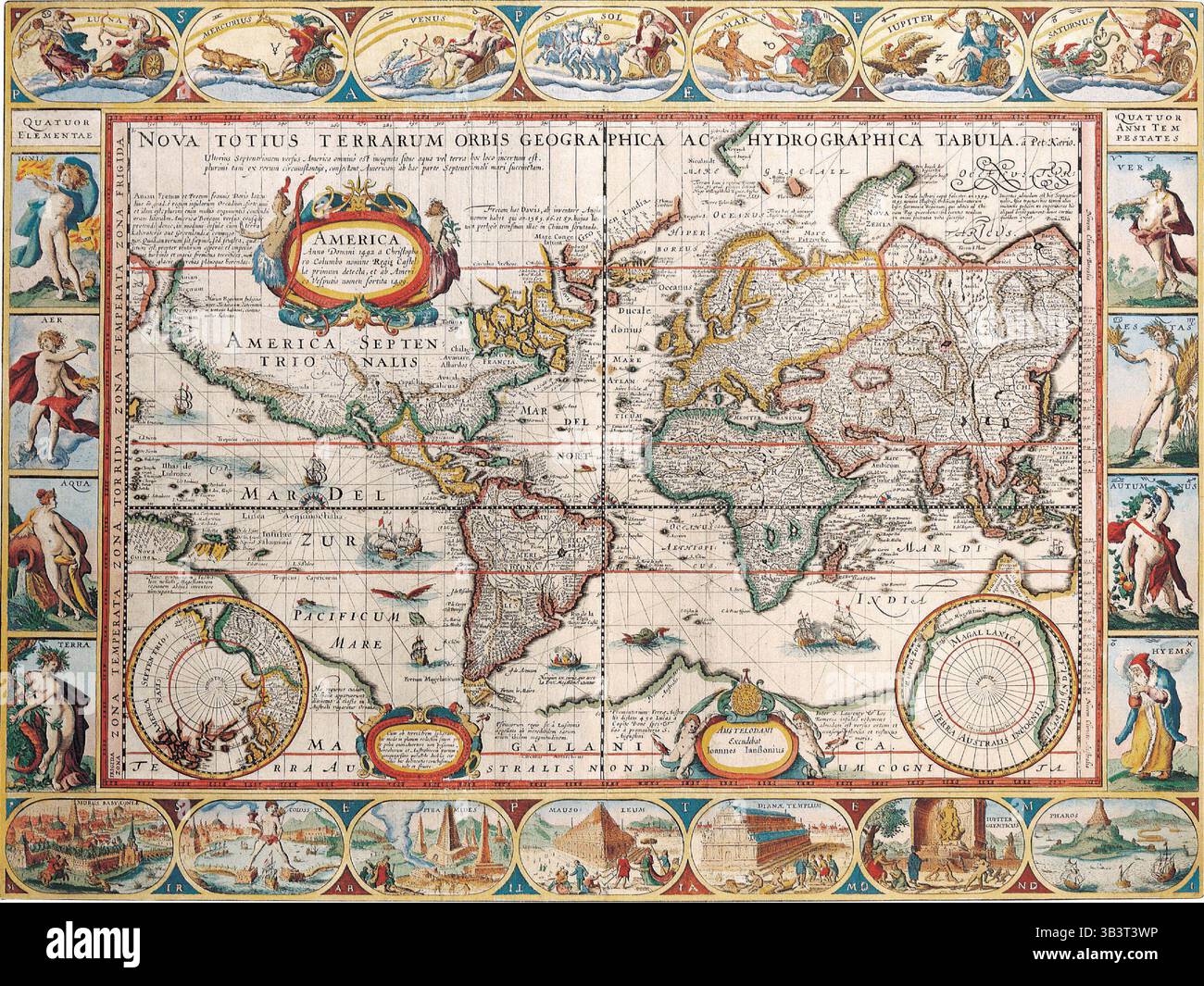 Detailed world map hi-res stock photography and images - Alamy