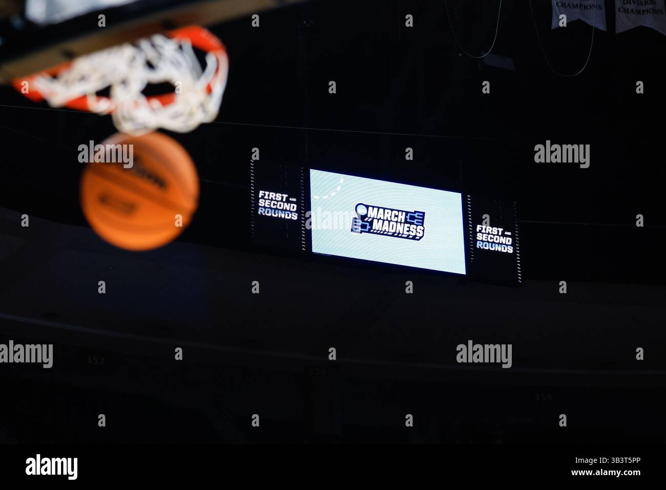 Denver, CO, USA. 20th Mar, 2025. The NCAA Men's March Madness Round One ...