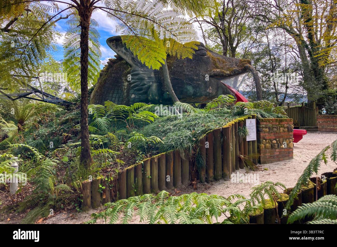 GIJON, SPAIN - APRIL 5, 2025: The Atlantic Botanic Garden offers ...