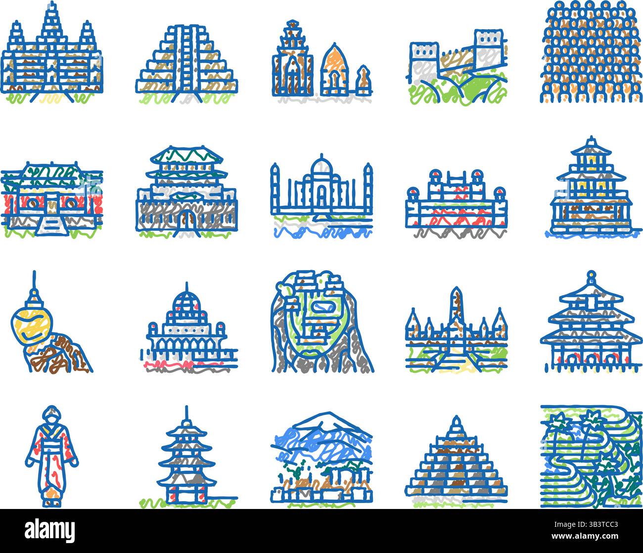 Putrajaya building Cut Out Stock Images & Pictures - Alamy