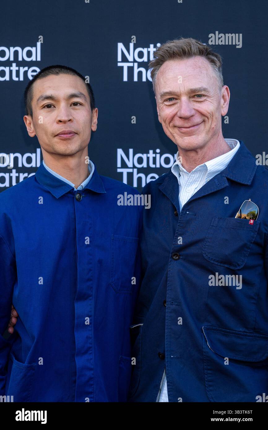 London, UK. 29 April 2025. (L) Anthony Lau, director, and Ben Daniels ...