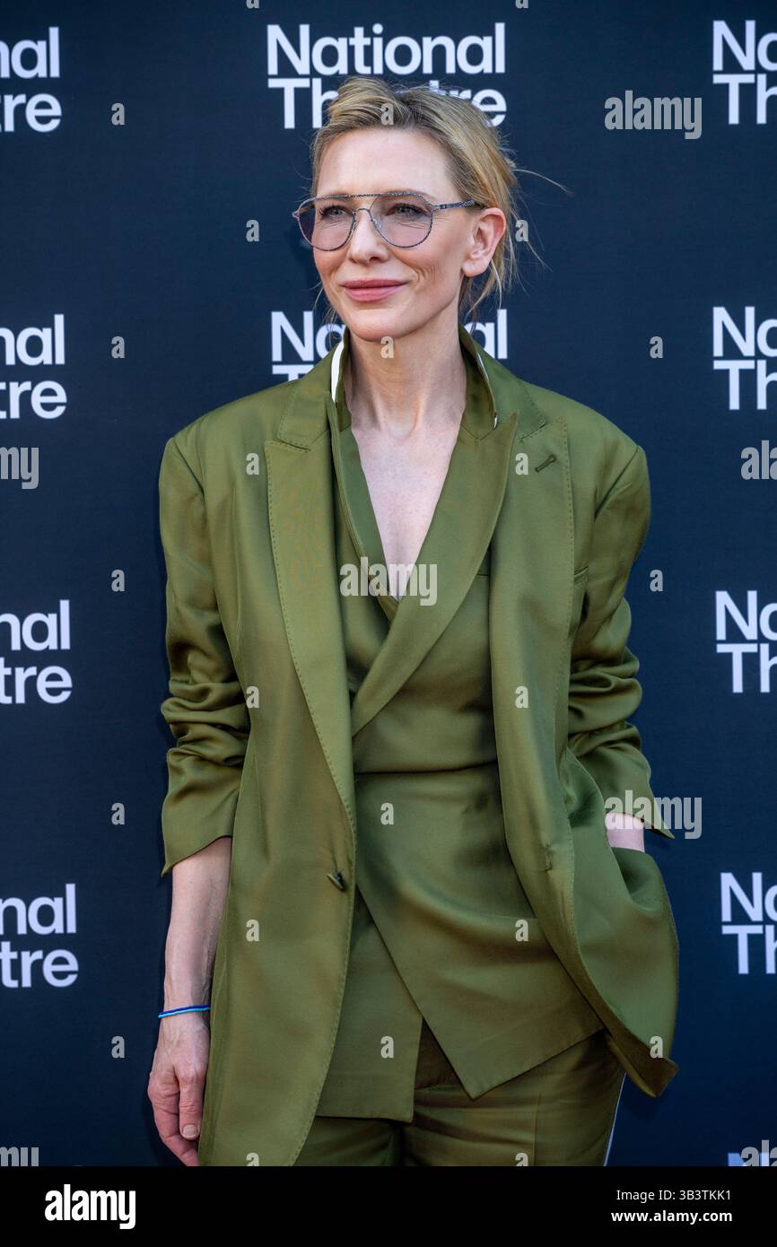 London, UK. 29 April 2025. Cate Blanchett, actress and NT Board Member ...