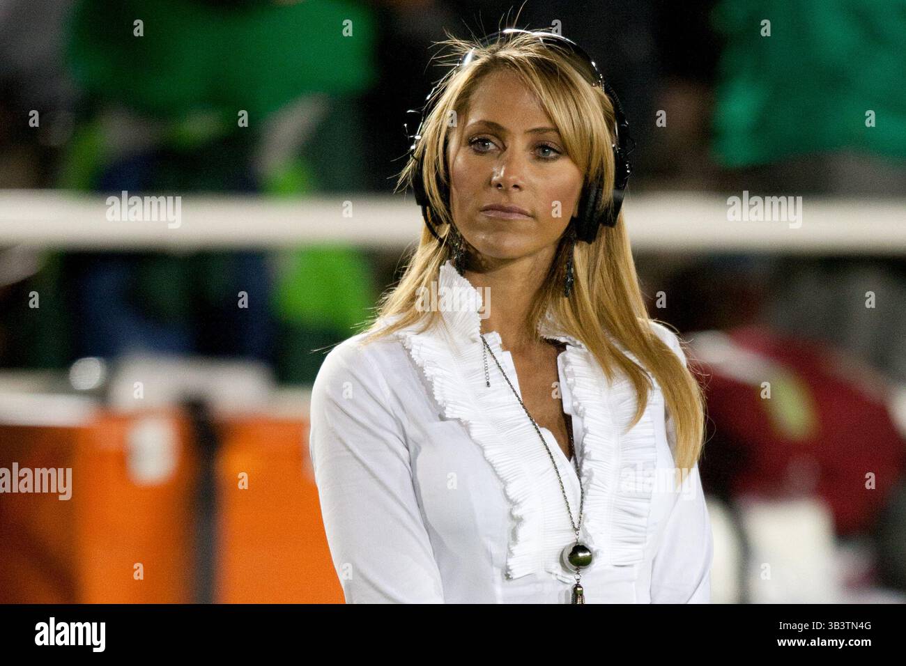 Sept. 14, 2010 - New York, New York, U.S. - TV Azteca reporter INES ...