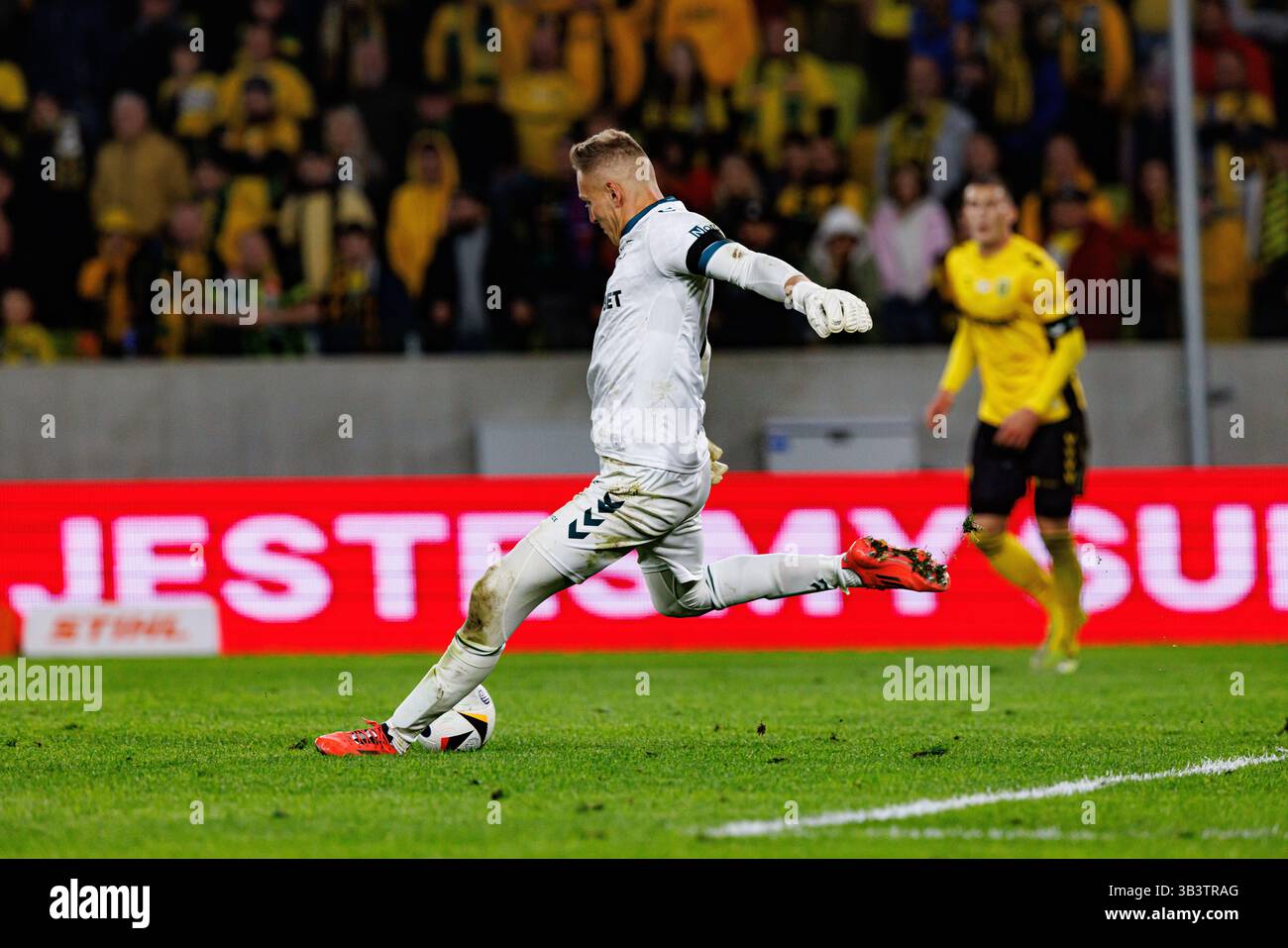 Dawid Kudla seen during PKO BP Ekstraklasa game between teams of GKS Katowice and Legia Warszawa ...