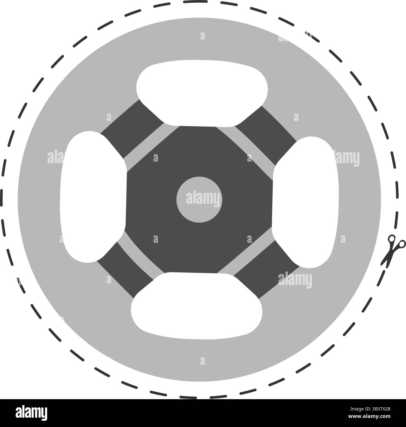 Weight plate icon vector Stock Vector Images - Alamy