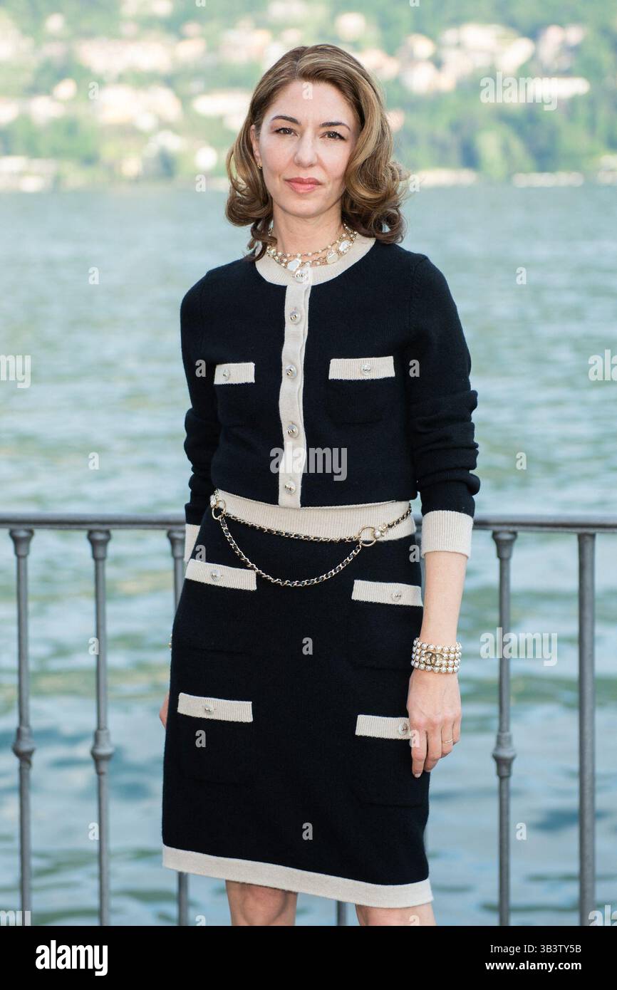 Sofia Coppola attending the Chanel Cruise 2025 fashion show at Villa D ...