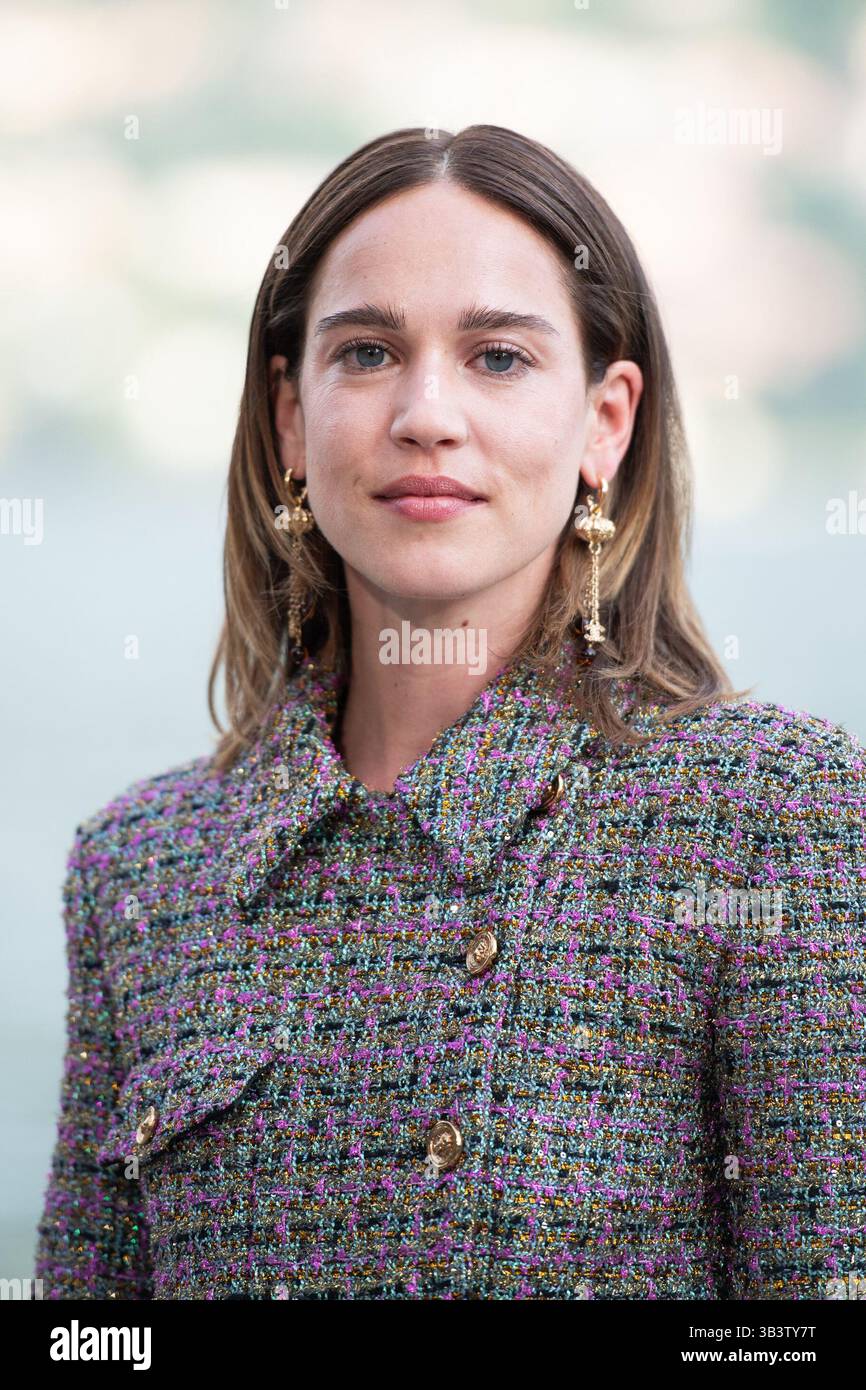 Como, Italy. 25th Feb, 2016. Matilda Lutz attending the Chanel Cruise ...