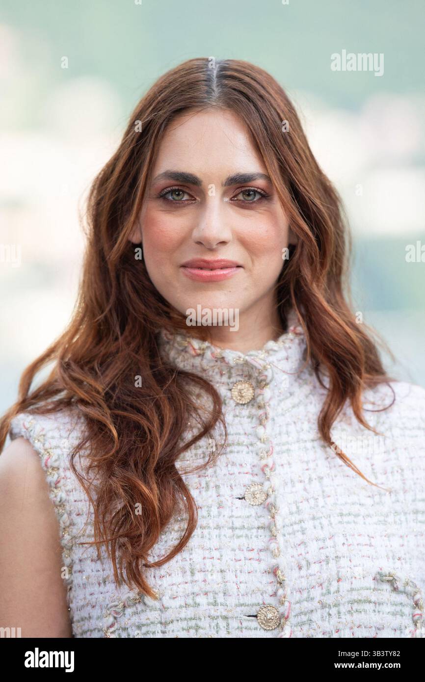 Miriam Leone attending the Chanel Cruise 2025 fashion show at Villa D ...