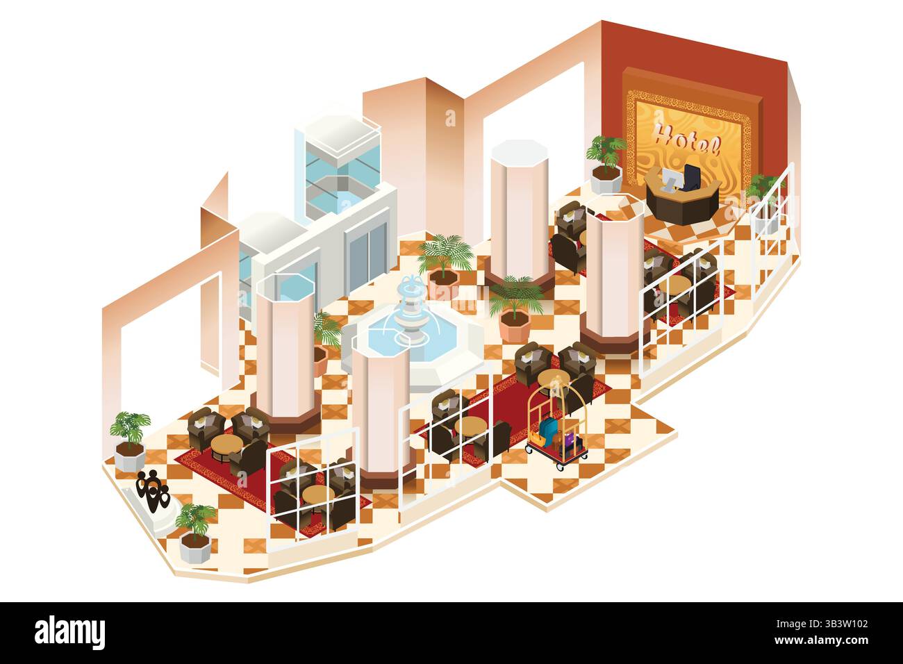 Fountain inn Stock Vector Images - Alamy