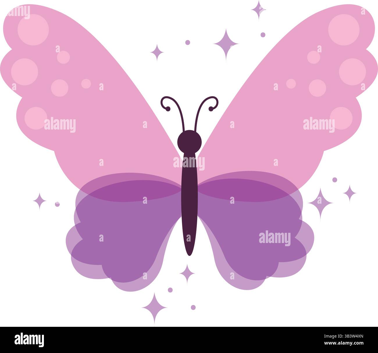 Colored butterfly wings. Vector illustration Stock Vector Image & Art ...