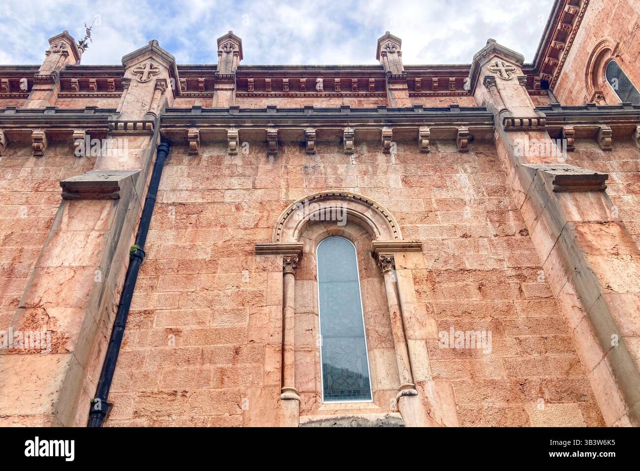 COVADONGA, SPAIN - APRIL 6, 2025: Covadonga in Asturias is a historic ...
