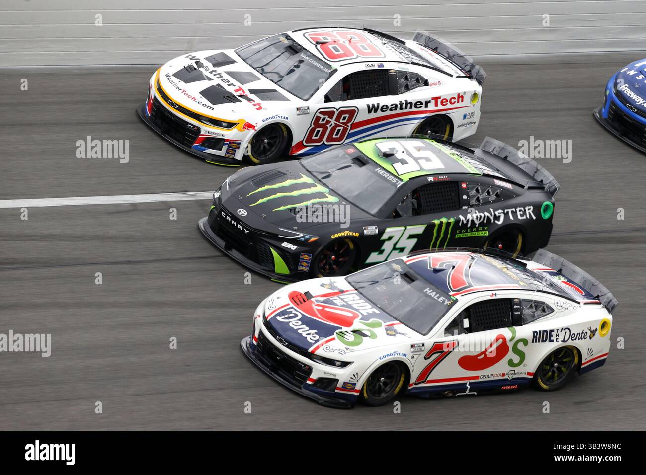 DAYTONA BEACH, FL - FEBRUARY 16: Justin Haley (#7 Spire Motorsports ...