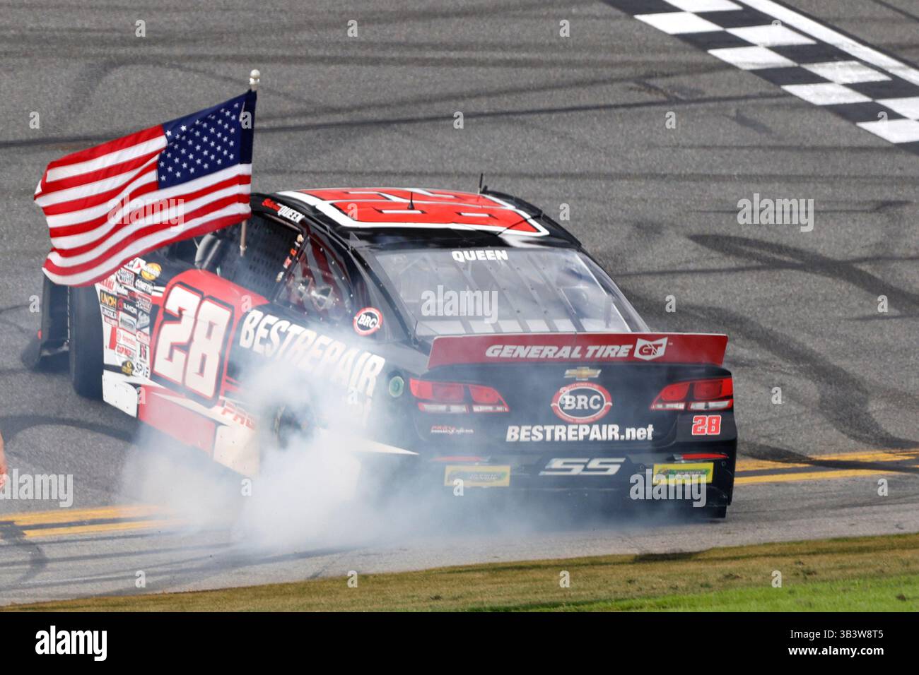 DAYTONA BEACH, FL - FEBRUARY 15: Brenden Queen (#28 bestrepair.net ...
