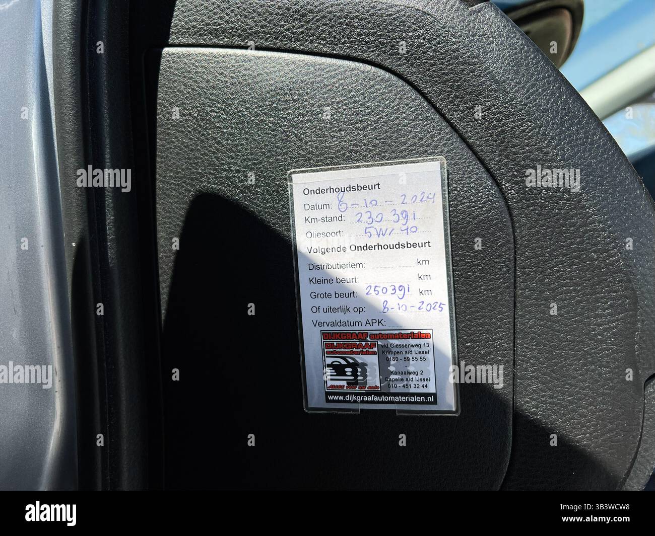 Kyiv, Ukraine - April 28, 2025: Close-up of Mitsubishi Lancer car ...