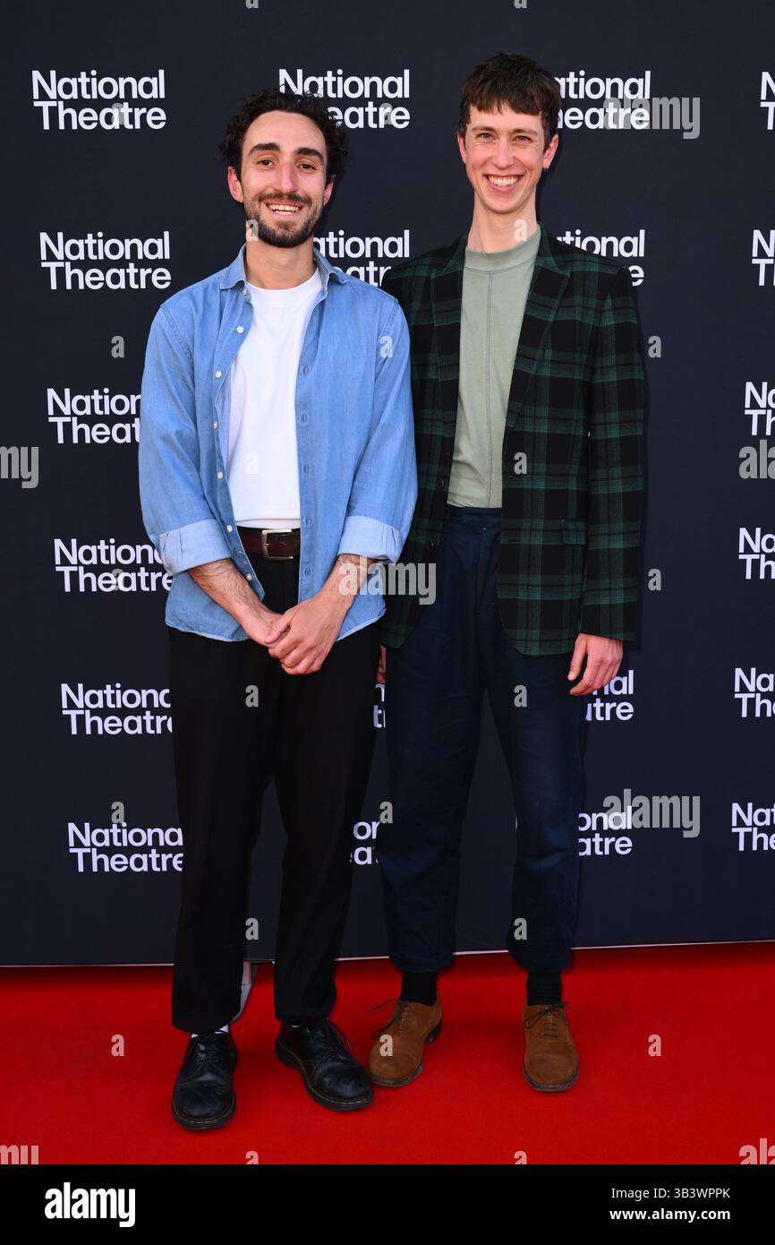 London, UK. 29 April 2025. Sam Steiner (left) and Angus Imrie attending ...