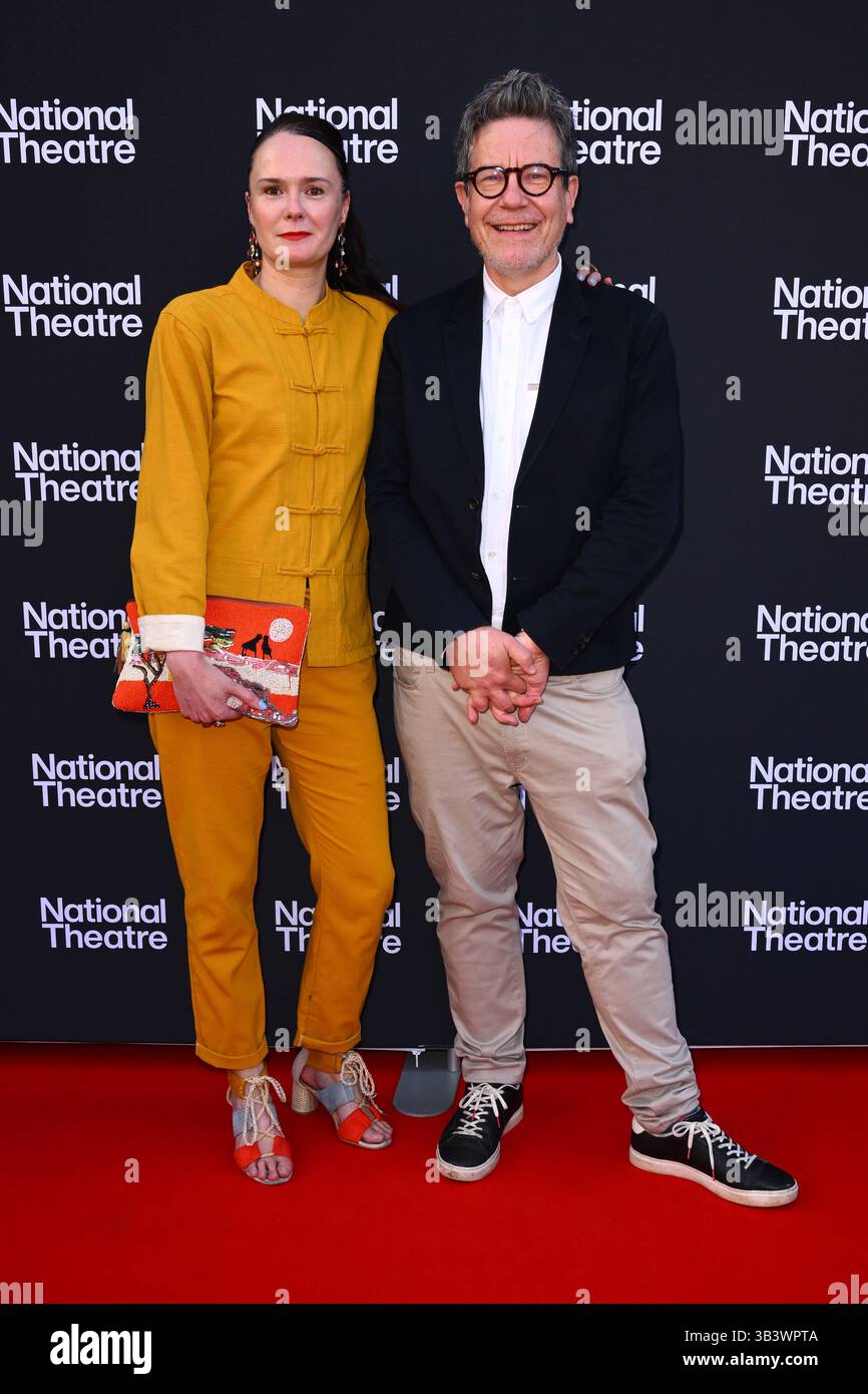 London, UK. 29 April 2025. Beth Steel (left) and Alexi Kaye Campbell ...