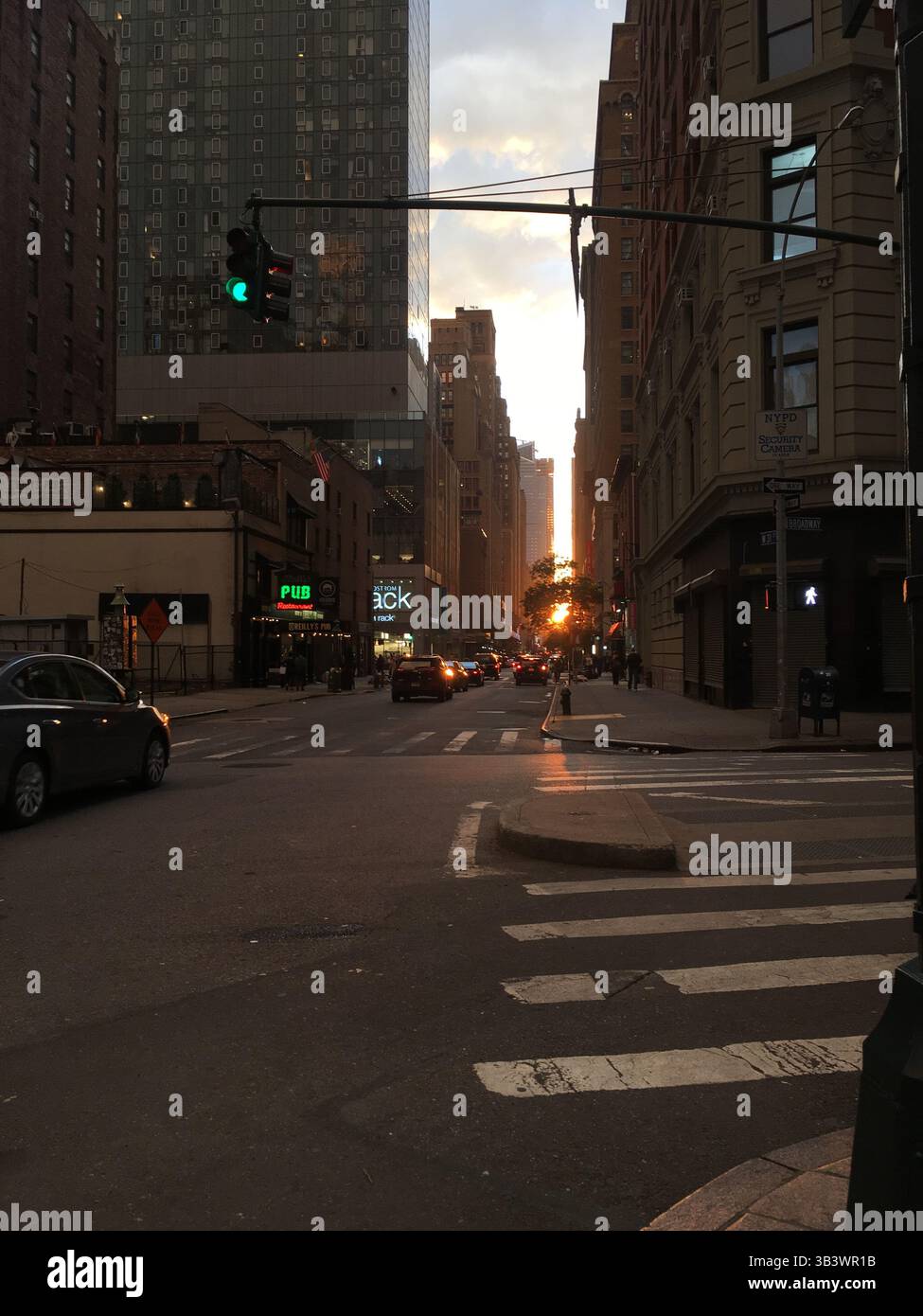 With its bold colors and endless steps, this street moment captures the ...