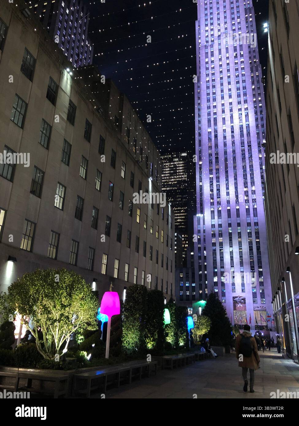 NYC street life with fast-moving pedestrians, busy road, and typical ...