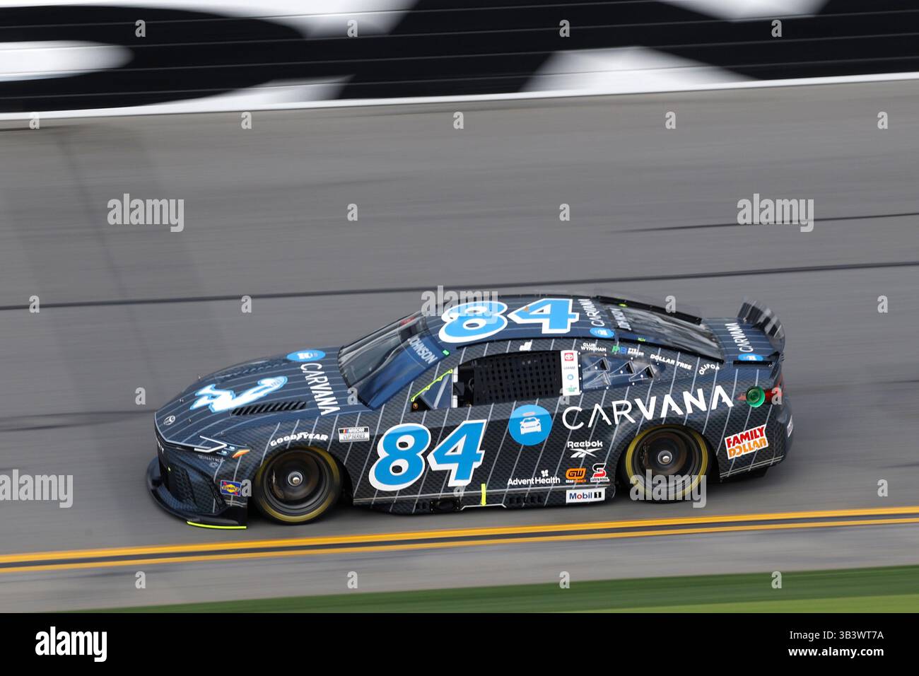DAYTONA BEACH, FL - FEBRUARY 12: Jimmie Johnson (#84 Legacy Motor Club ...