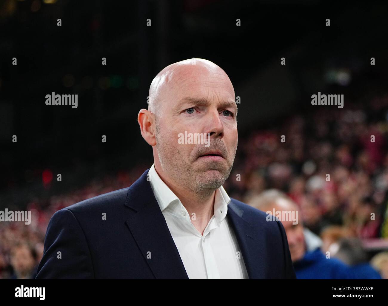 Copenhagen, Denmark. 20th Mar, 2025. March 20 2025: Brian Riemer of ...