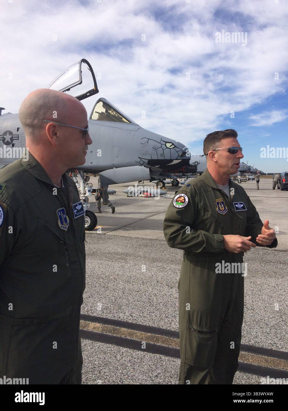 January 31, 2018 - Florida, U.S. - Air Force Lt. Col. Chris Pfeil ...