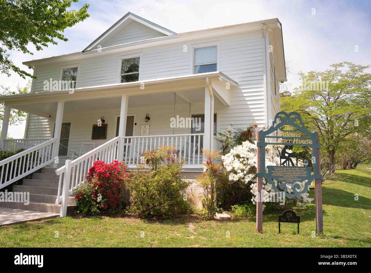 Original Earl Hamner home in Schuyler, VA which the television show The ...