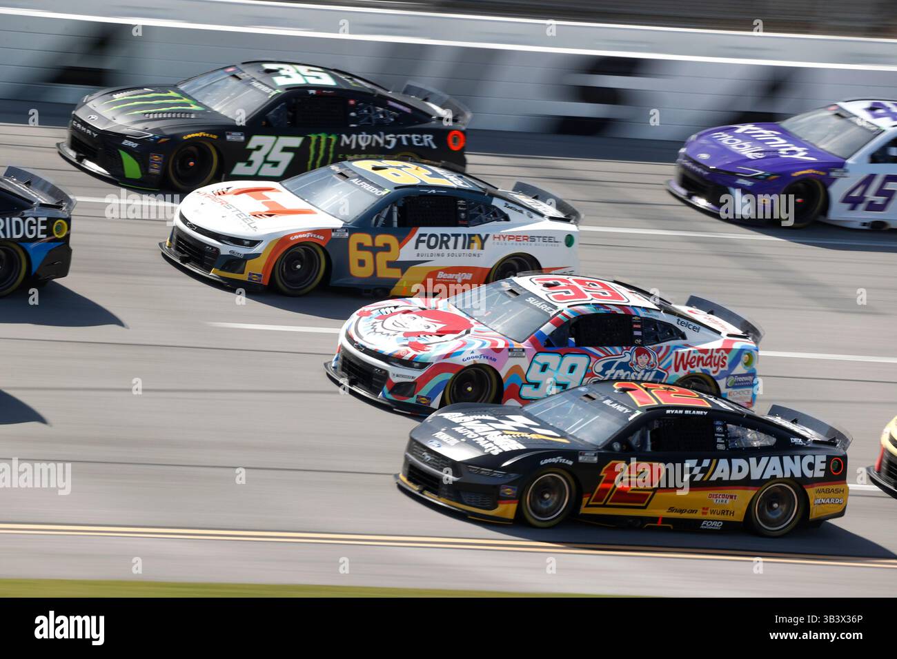 TALLADEGA, AL - APRIL 27: Riley Herbst (#35 23XI Racing Monster Energy ...