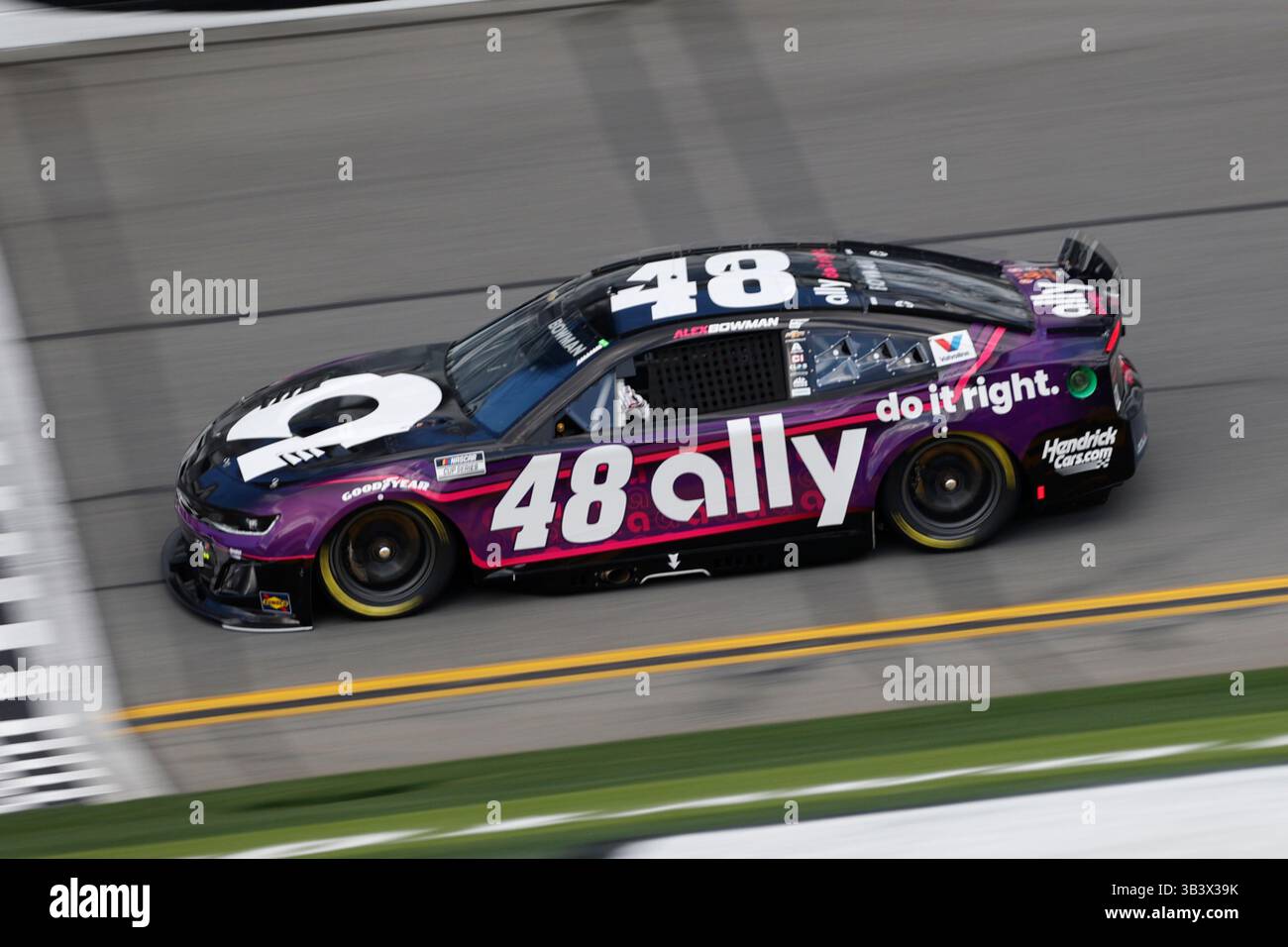 DAYTONA BEACH, FL - FEBRUARY 12: Alex Bowman (#48 Hendrick Motorsports ...