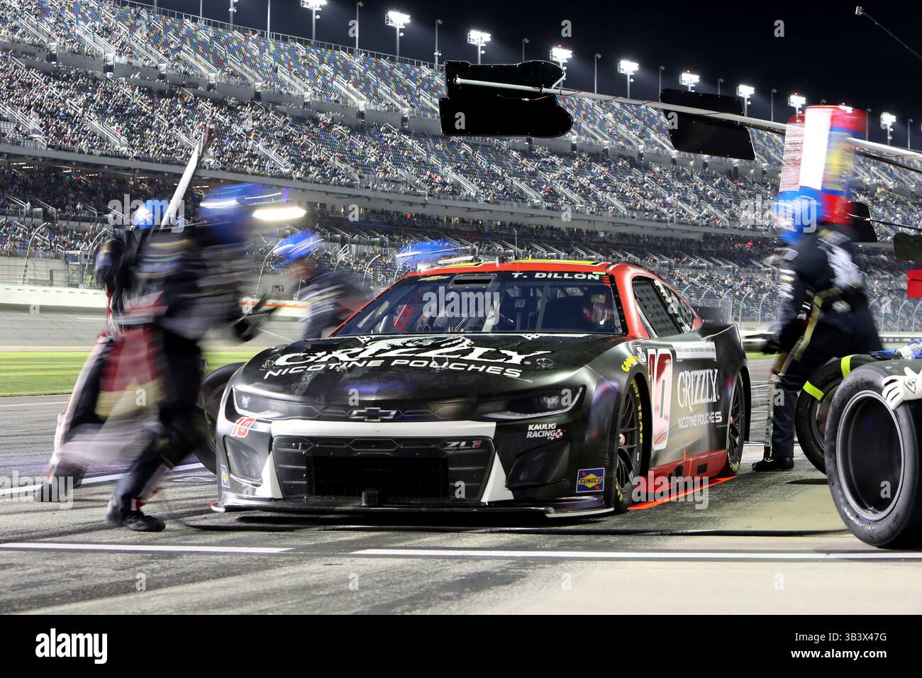 DAYTONA BEACH, FL - FEBRUARY 13: Ty Dillon (#10 Kaulig Racing Racing ...