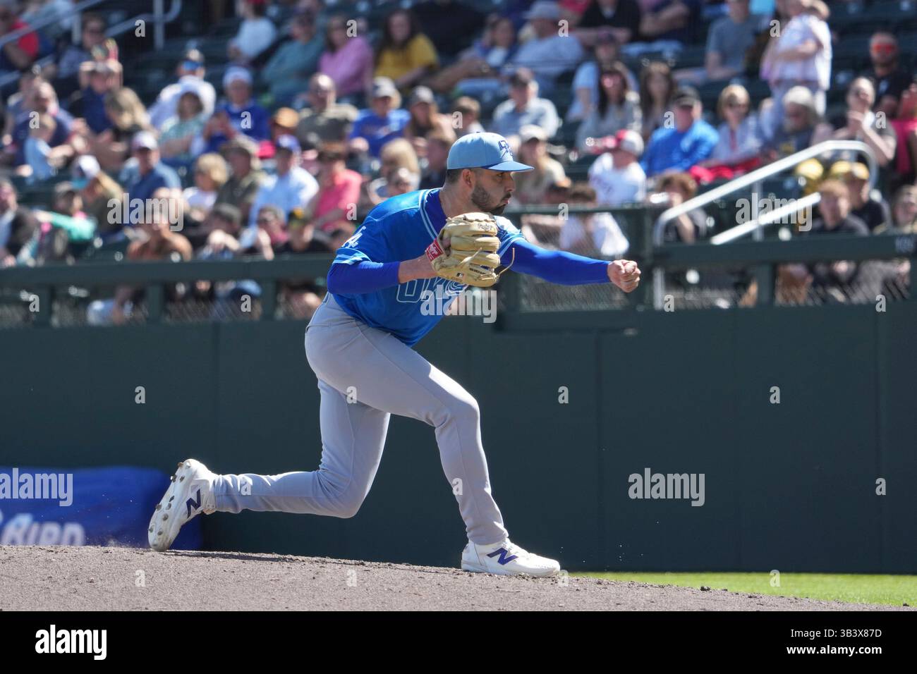 APRIL 26 2025: Oklahoma City pitcher Joe Jacques (34) throws a pitch ...