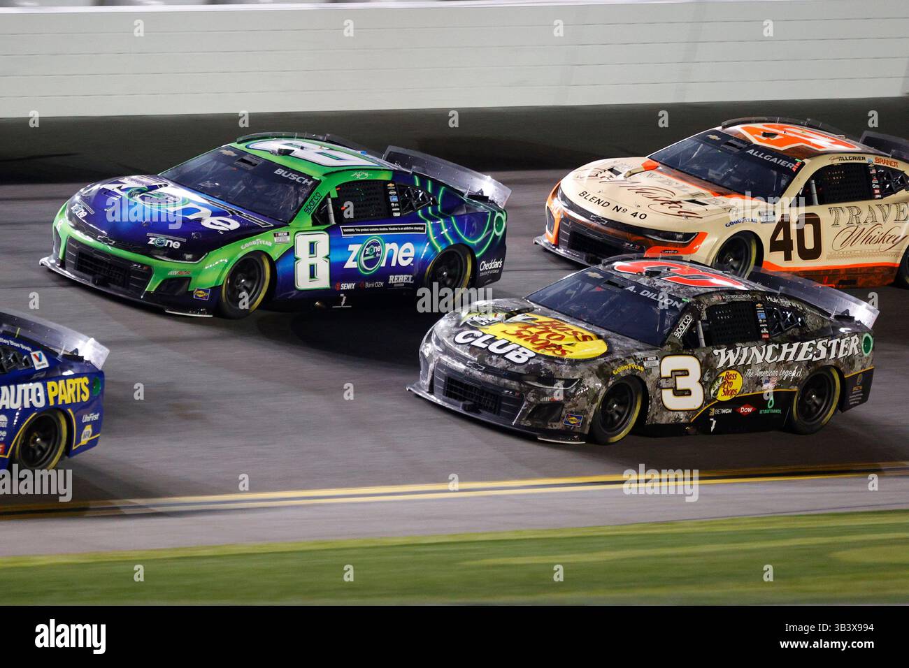 DAYTONA BEACH, FL - FEBRUARY 13: Kyle Busch (#8 Richard Childress ...