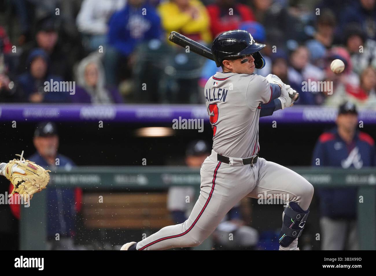 Atlanta Braves shortstop Nick Allen (2) in the fourth inning of a ...