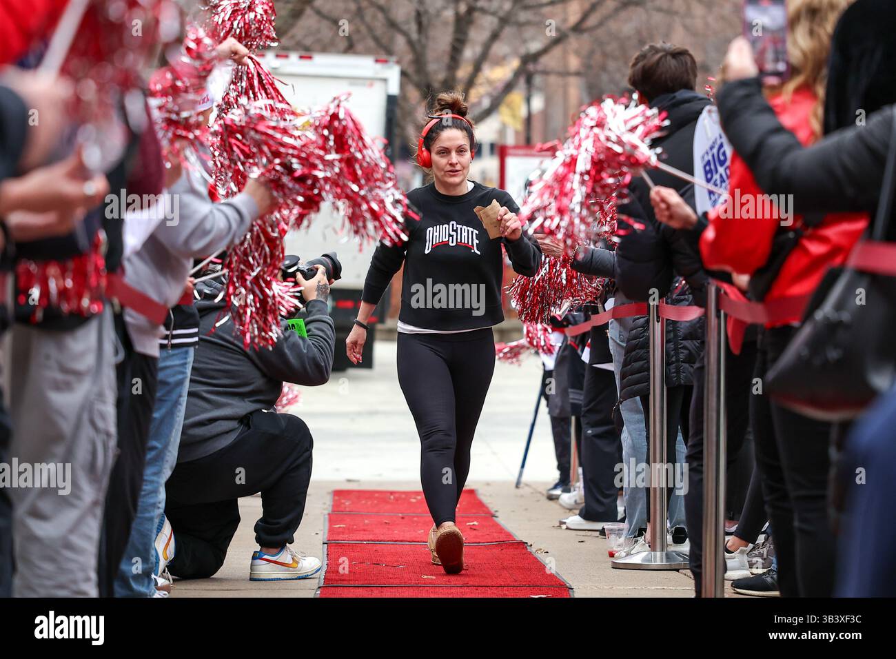 Minneapolis. 23rd Mar, 2025. Ohio State Buckeyes Head Coach Nadine ...