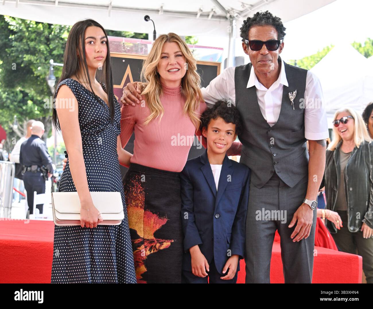 Hollywood, USA. 29th Apr, 2025. Stella Luna Ivery, Ellen Pompeo, Eli ...