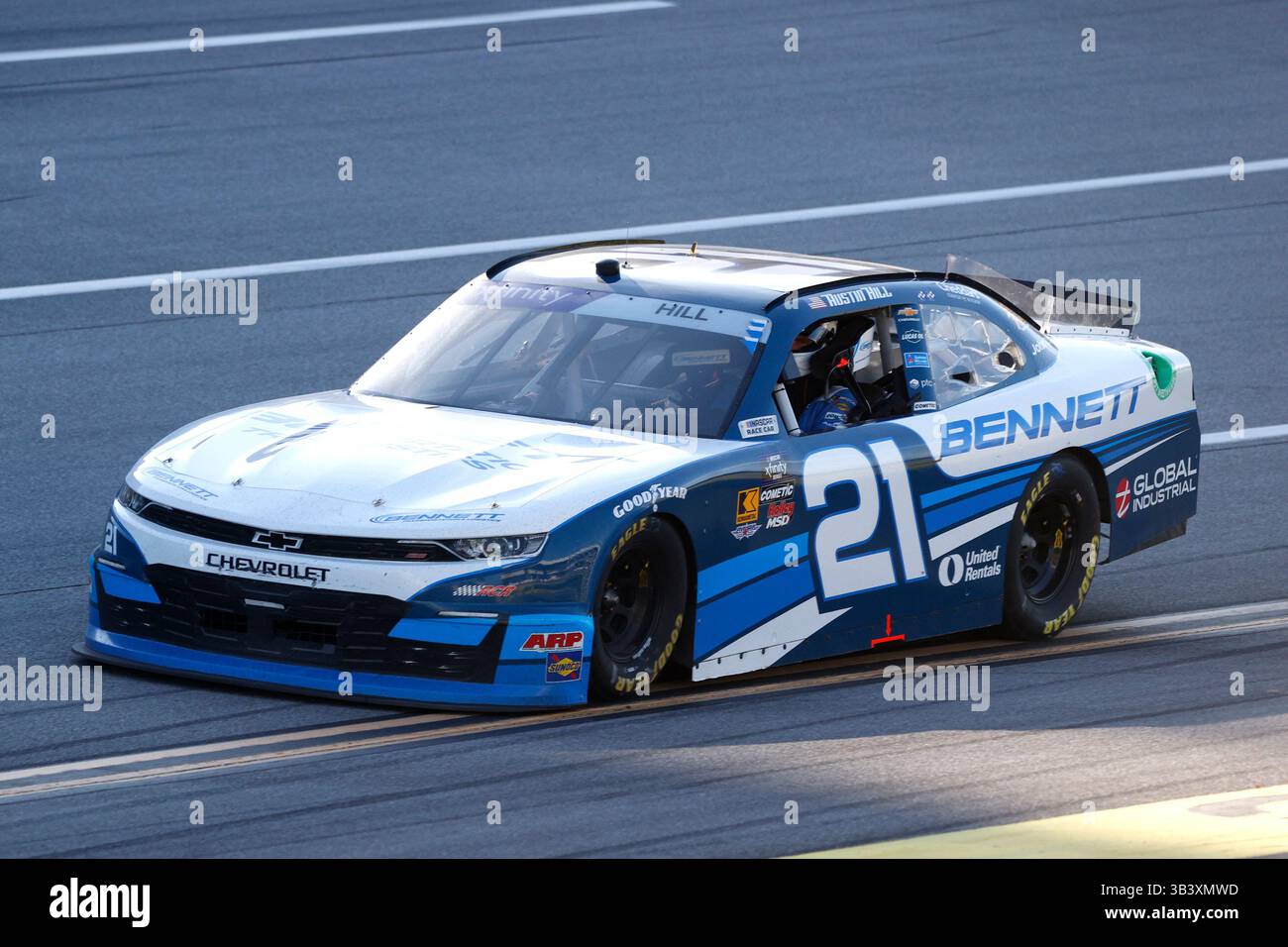 TALLADEGA, AL - APRIL 26: Austin Hill (#21 Richard Childress Bennett ...