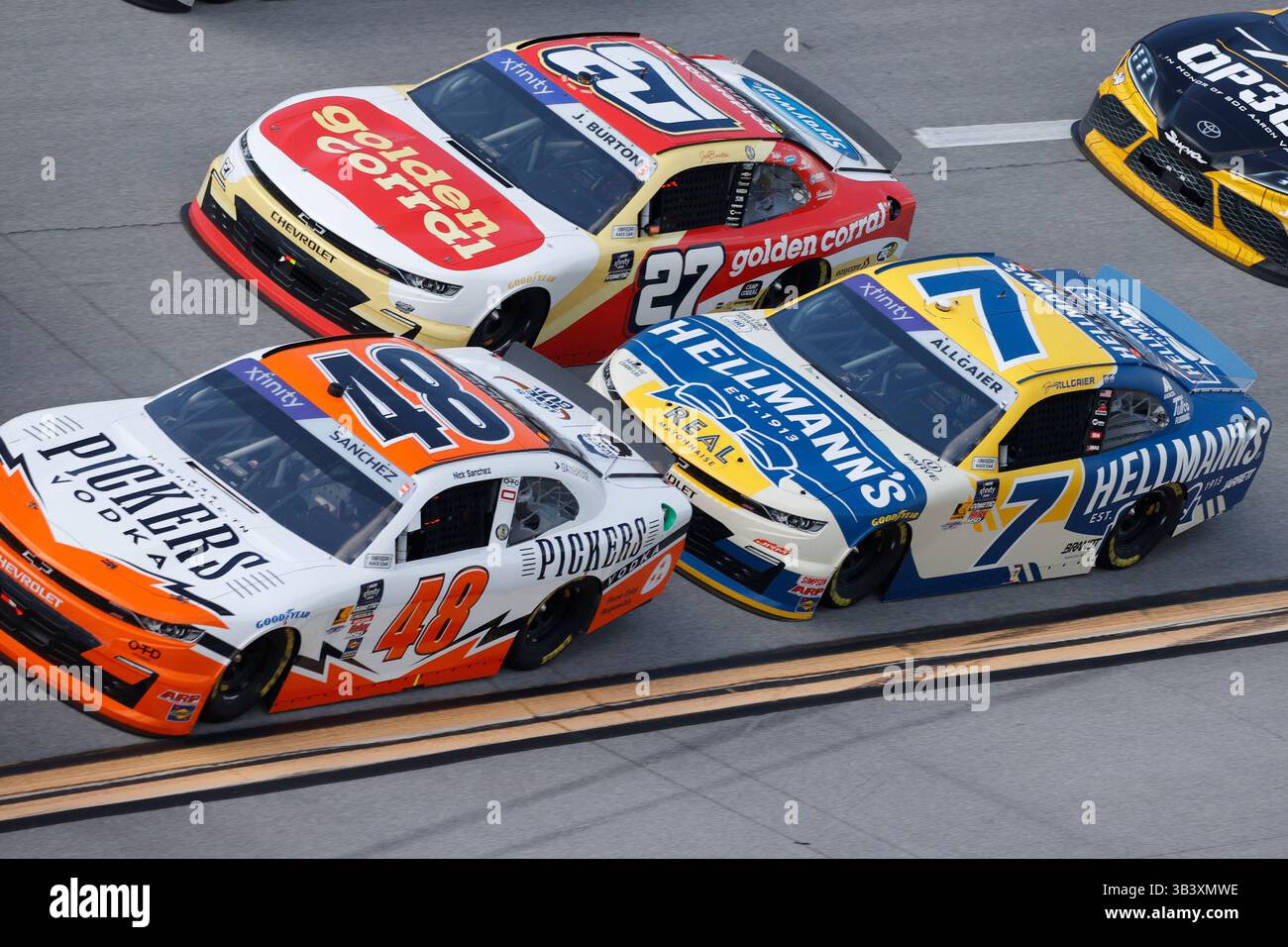 TALLADEGA, AL - APRIL 26: Nicholas Sanchez (#48 Big Machine Racing ...
