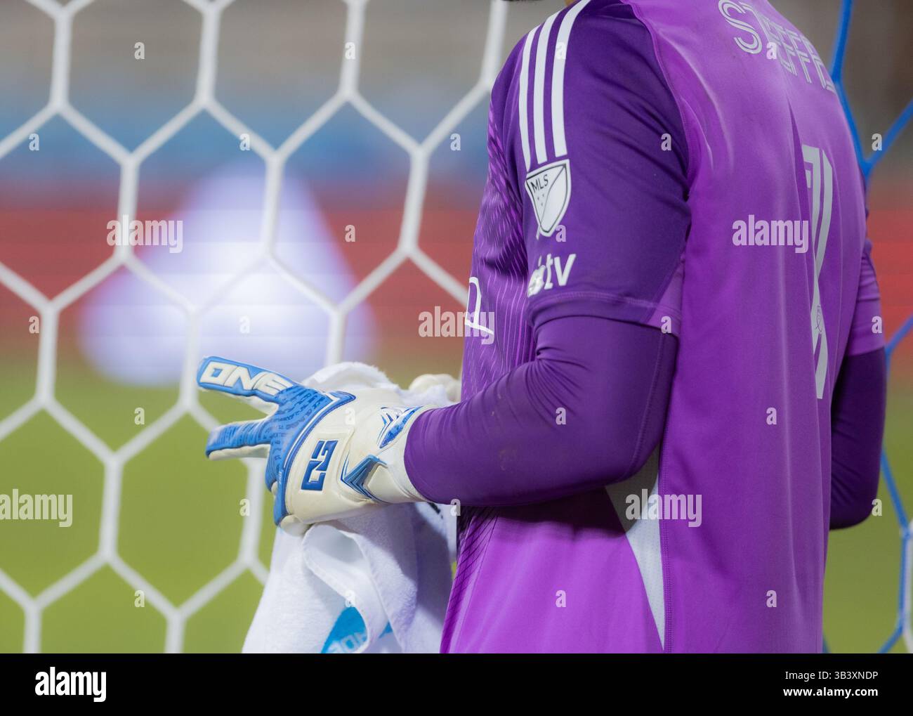 San Jose, United States. 15th Mar, 2025. Goalkeeper Zack Steffen #1 of ...