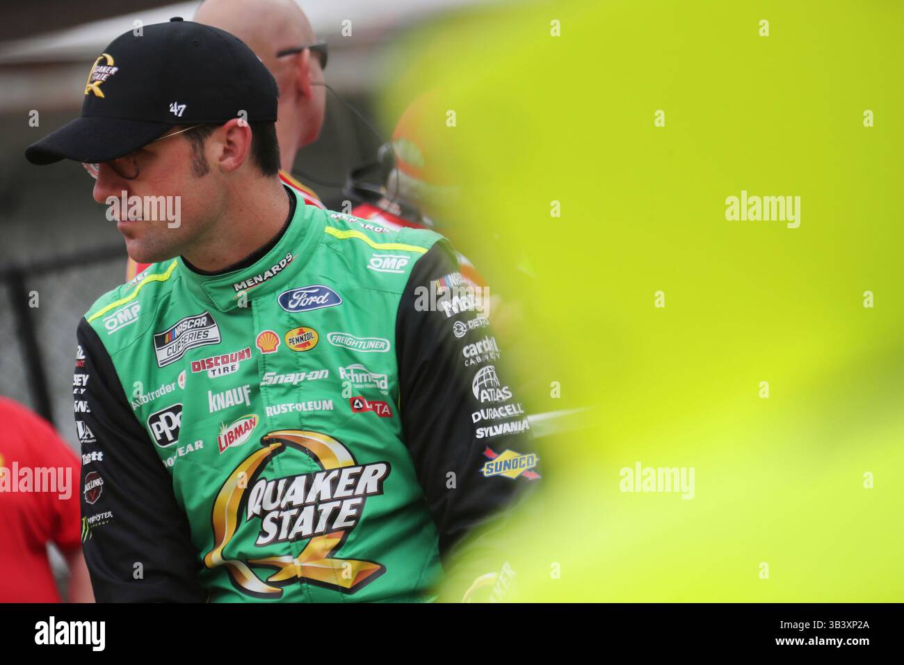 TALLADEGA, AL - APRIL 26: Austin Cindric (#2 Team Penske Menards/Quaker ...