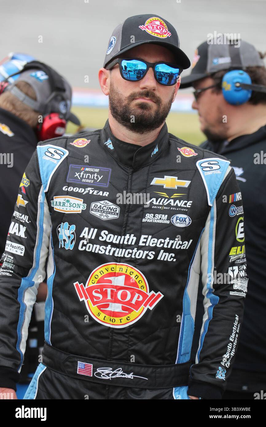 TALLADEGA, AL - APRIL 25: Jeremy Clements (#51 Jeremy Clements Racing ...