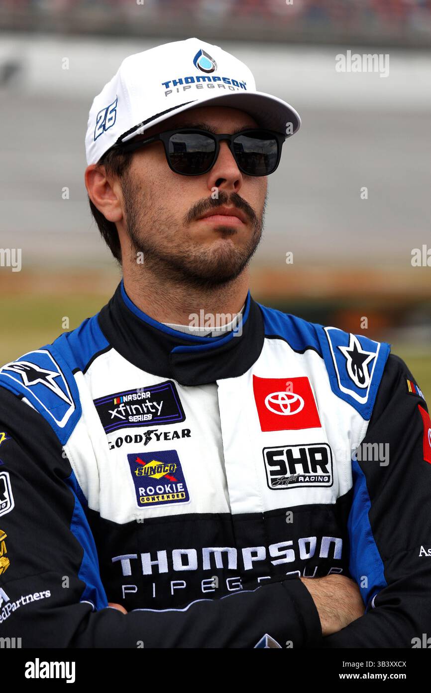 TALLADEGA, AL - APRIL 25: Dean Thompson (#26 Sam Hunt Racing Thompson ...