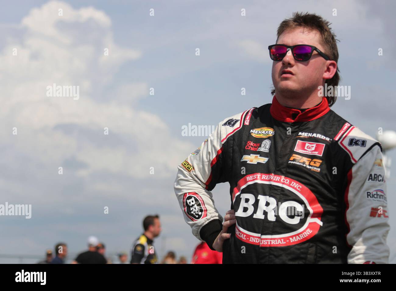 TALLADEGA, AL - APRIL 25: Brenden Queen (#28 Best Repair Chevrolet ...