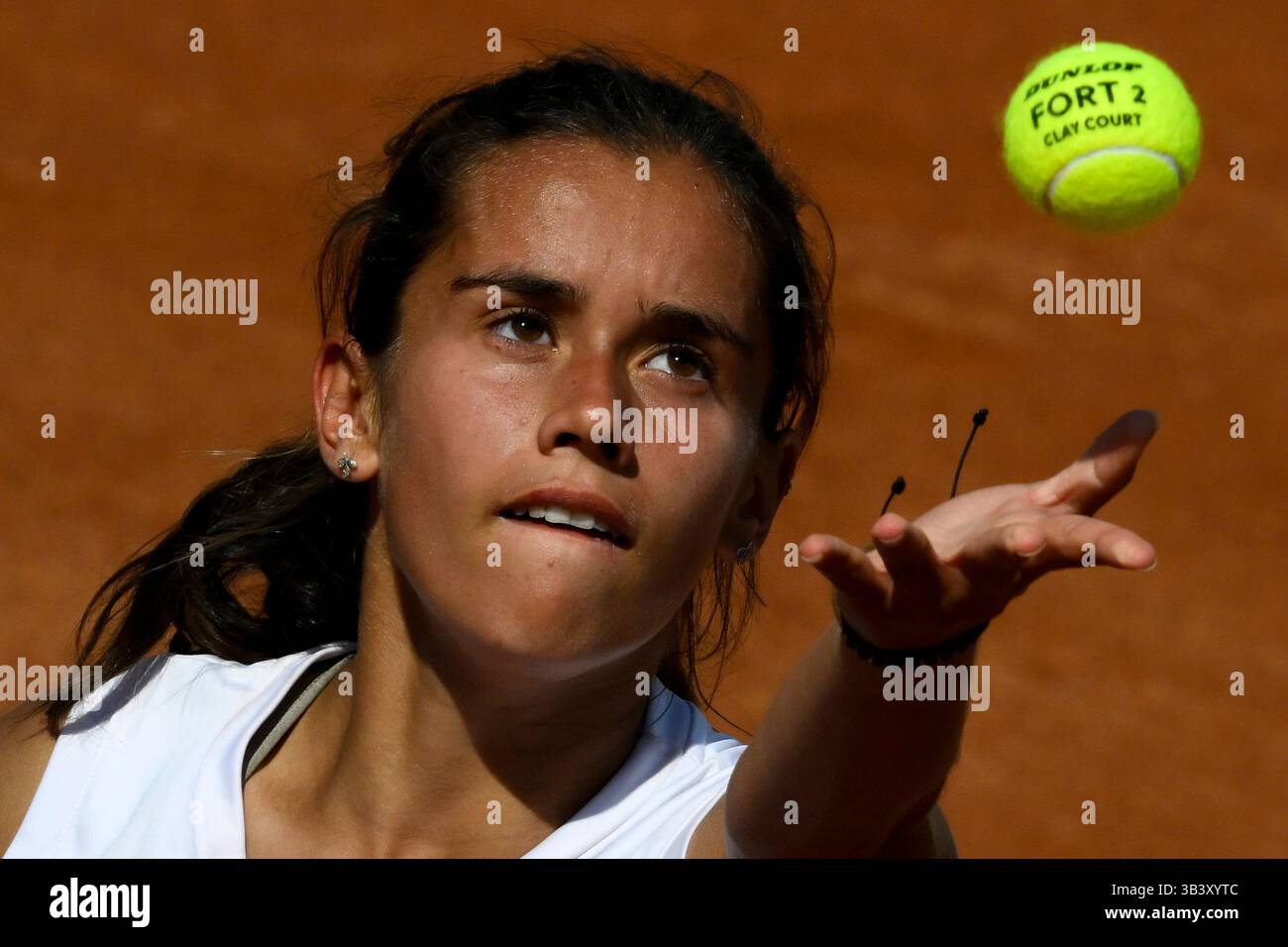 Isabella Maria Serban of Italy serves during the pre-qualification ...