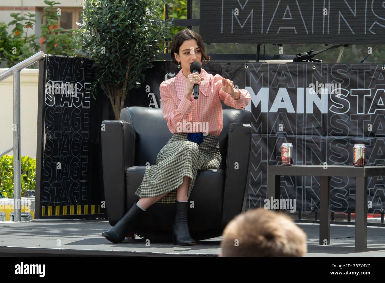 In the picture Jenny Slate is an American actress, comedian, and writer ...