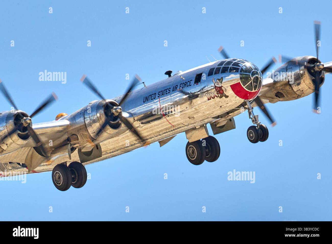 April 29, 2025, Palm Springs, California, USA: The B-29 Superfortress ...