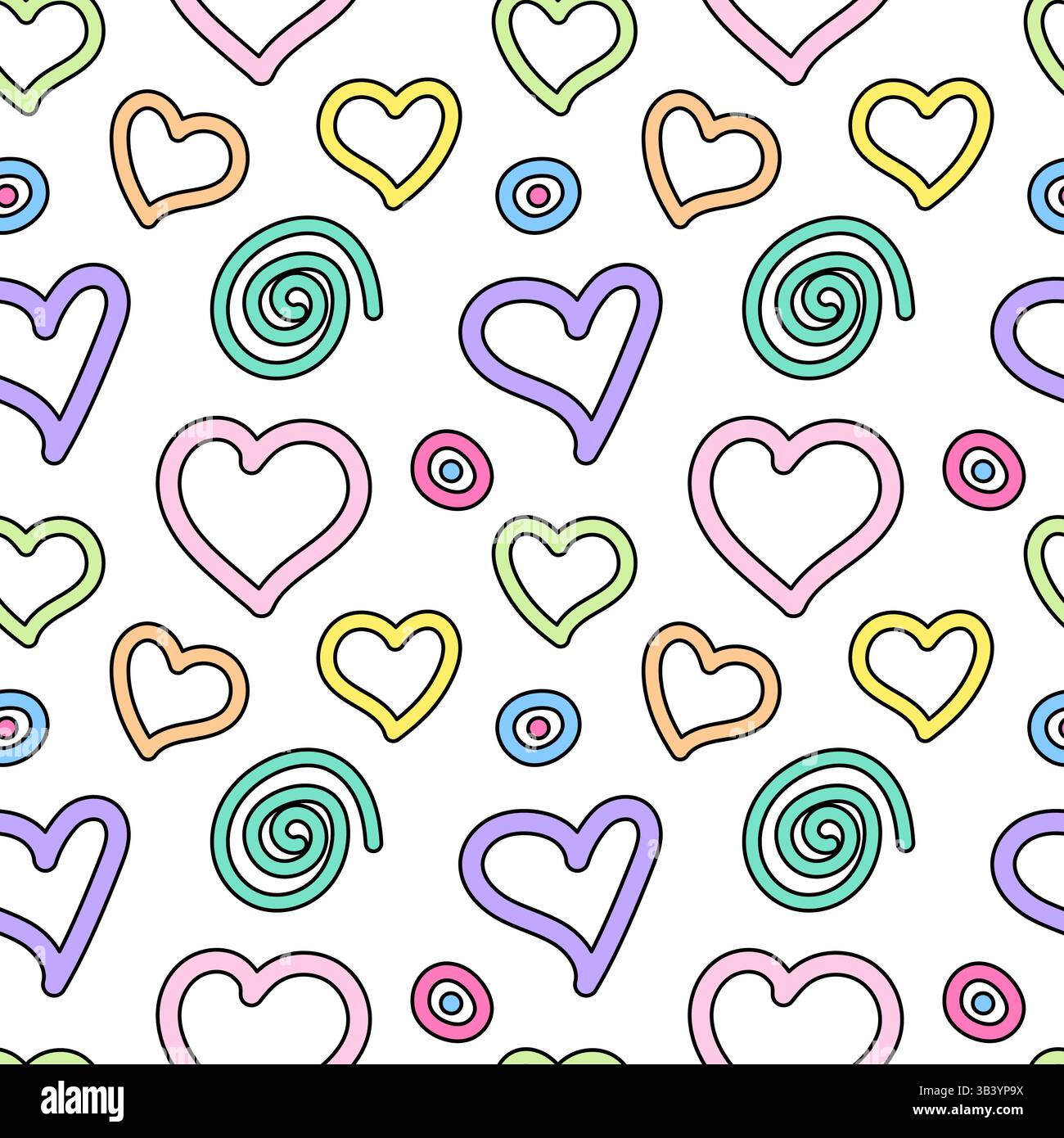 Paper heart wedding rings Stock Vector Images - Alamy