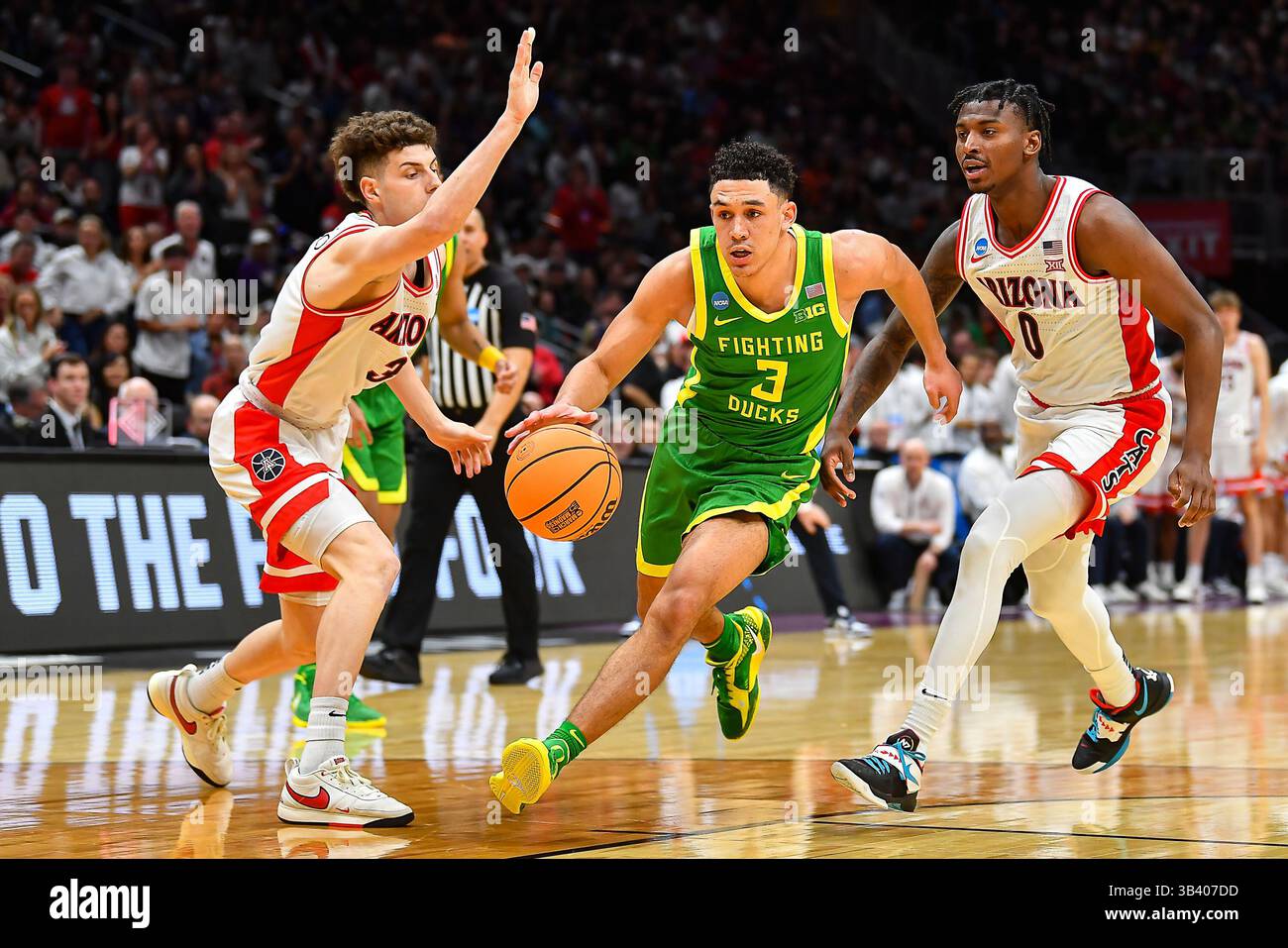 Seattle, United States. 23rd Mar, 2025. March 23, 2025: Oregon Ducks ...