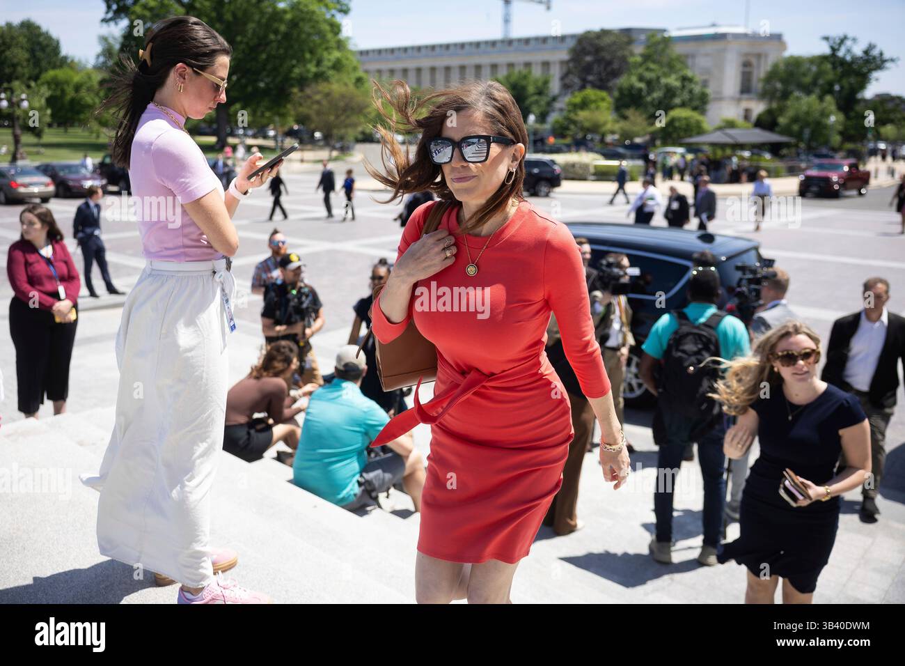 Rep. Nancy Mace (R-S.C.) arrives for a vote at the U.S. Capitol April ...
