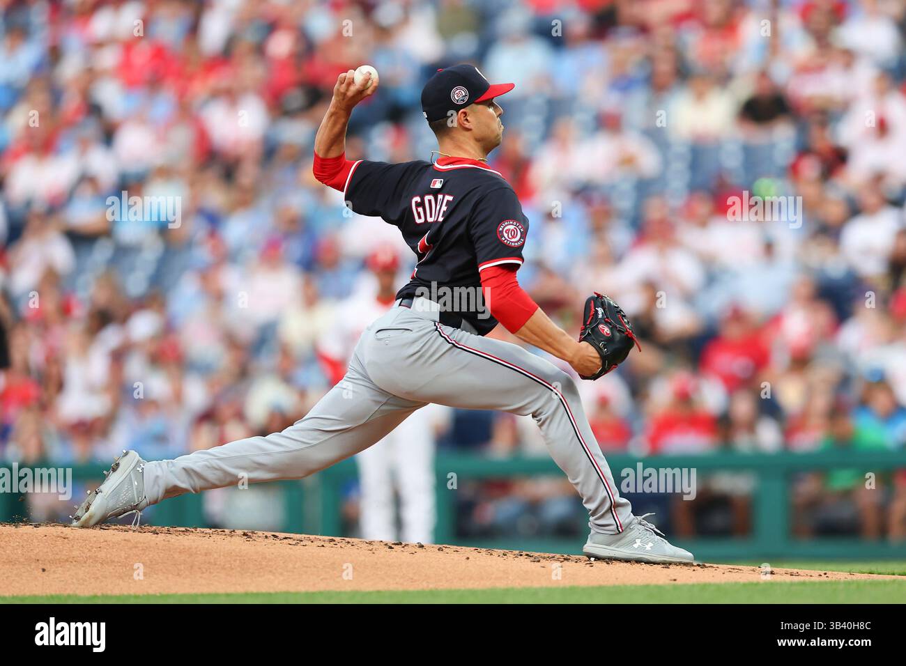 PHILADELPHIA, PA - APRIL 29: MacKenzie Gore #1 of the Washington ...