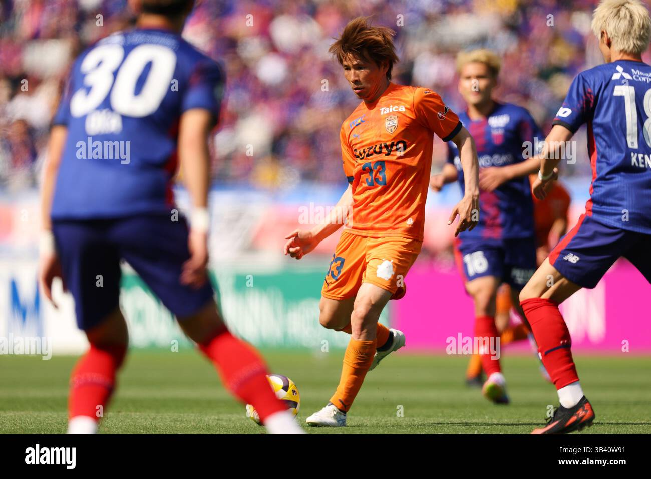 Ajinomoto Stadium, Tokyo, Japan. 29th Apr, 2025. Takashi Inui (S-Pulse ...